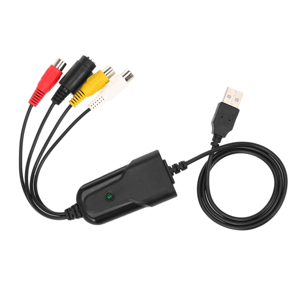 Portable USB 2.0 Video Audio Capture Video Converter Recorder Analógico ...