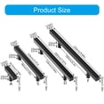 Aluminum Alloy Dressers Knob Kitchen Cabinet Door Handle Wardrobe Pulls ...