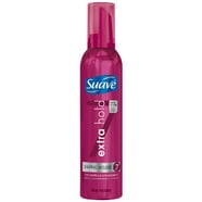 Suave Professionals Firm Control Volumizing Hair Styling Mousse with ...
