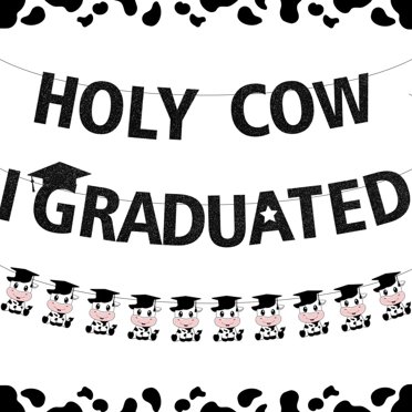 Graduation Party Decorations, Congratulations Graduate Banner Balloons ...