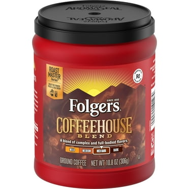 Folgers 100% Colombian, Medium-Dark Roast Ground Coffee, 24.2-Ounce ...