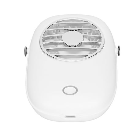 Rechargeable Necklace Fan, Battery Operated Dual Power Supply USB Neck ...