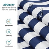 MCombo Patio Awning 13x8 Feet Fabric Replacement Sunshade Canopy for ...
