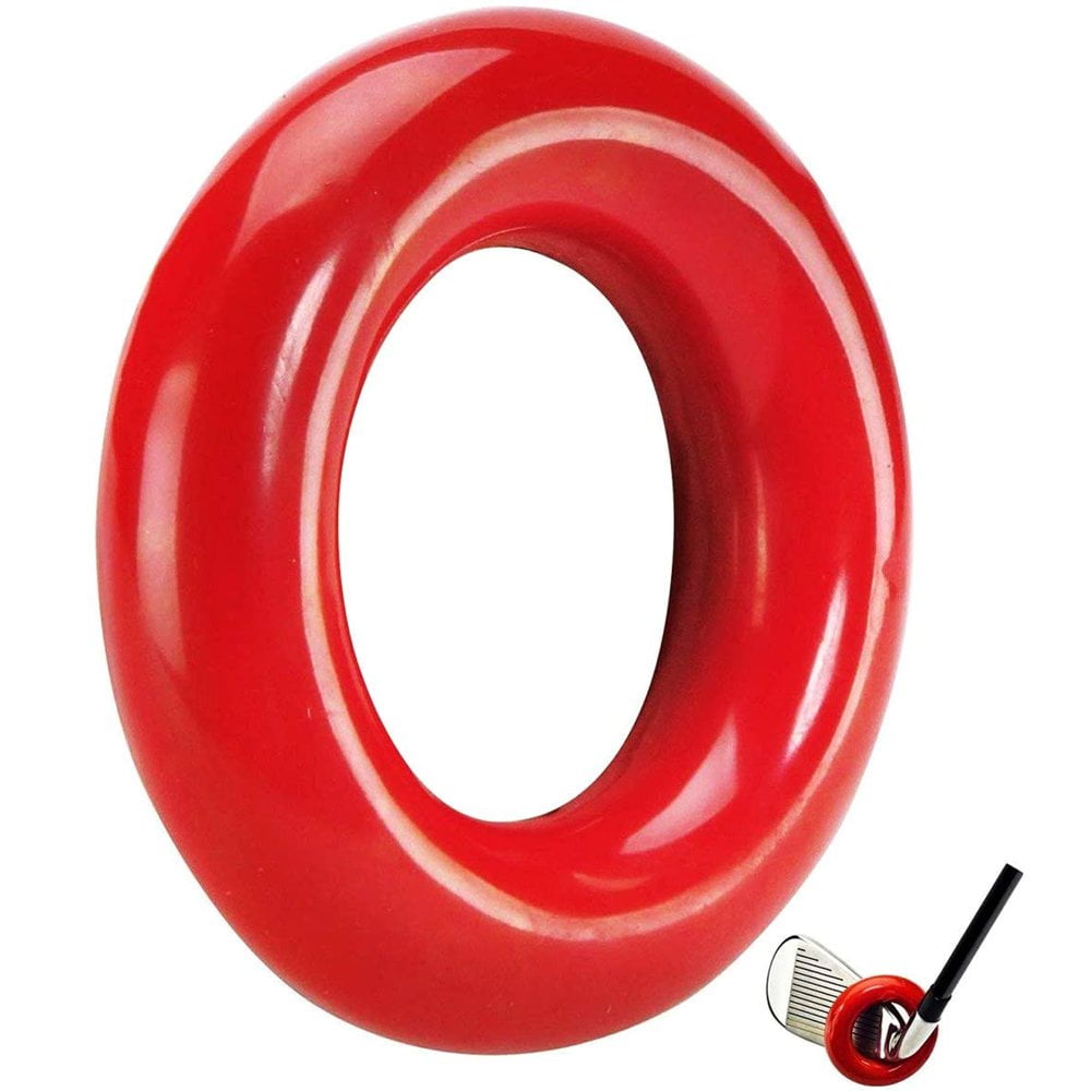 EIMELI Golf Club Swing Weight Donut Weighted Ring Warm Up Trainer Red ...