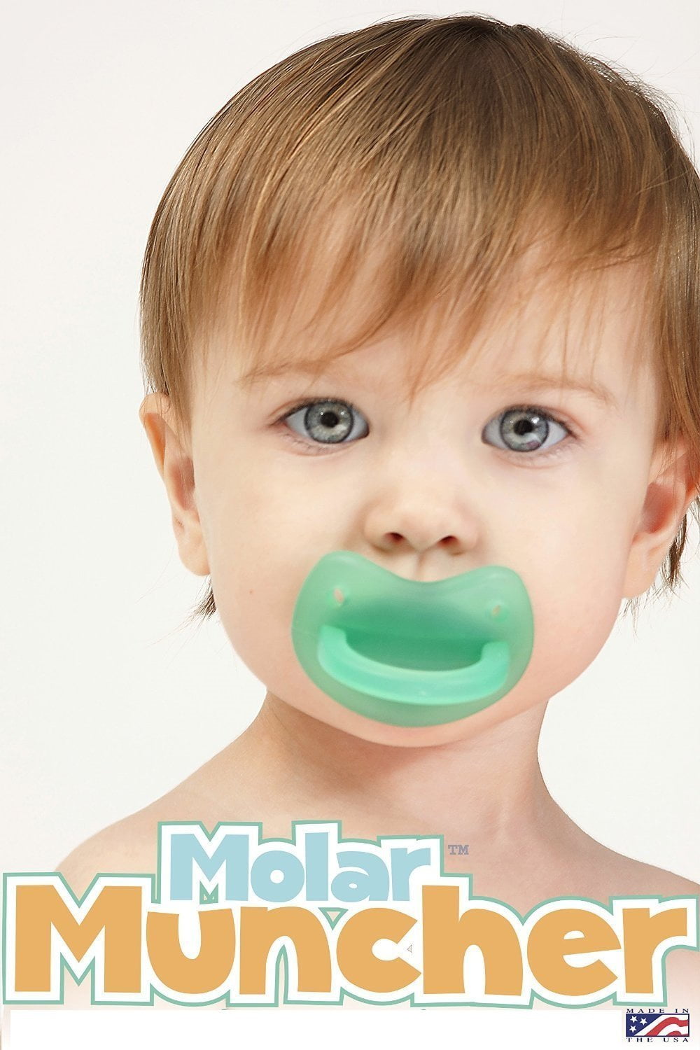 Molar Muncher Teether, Green – 2 Pack Made in the USA, The only hands ...