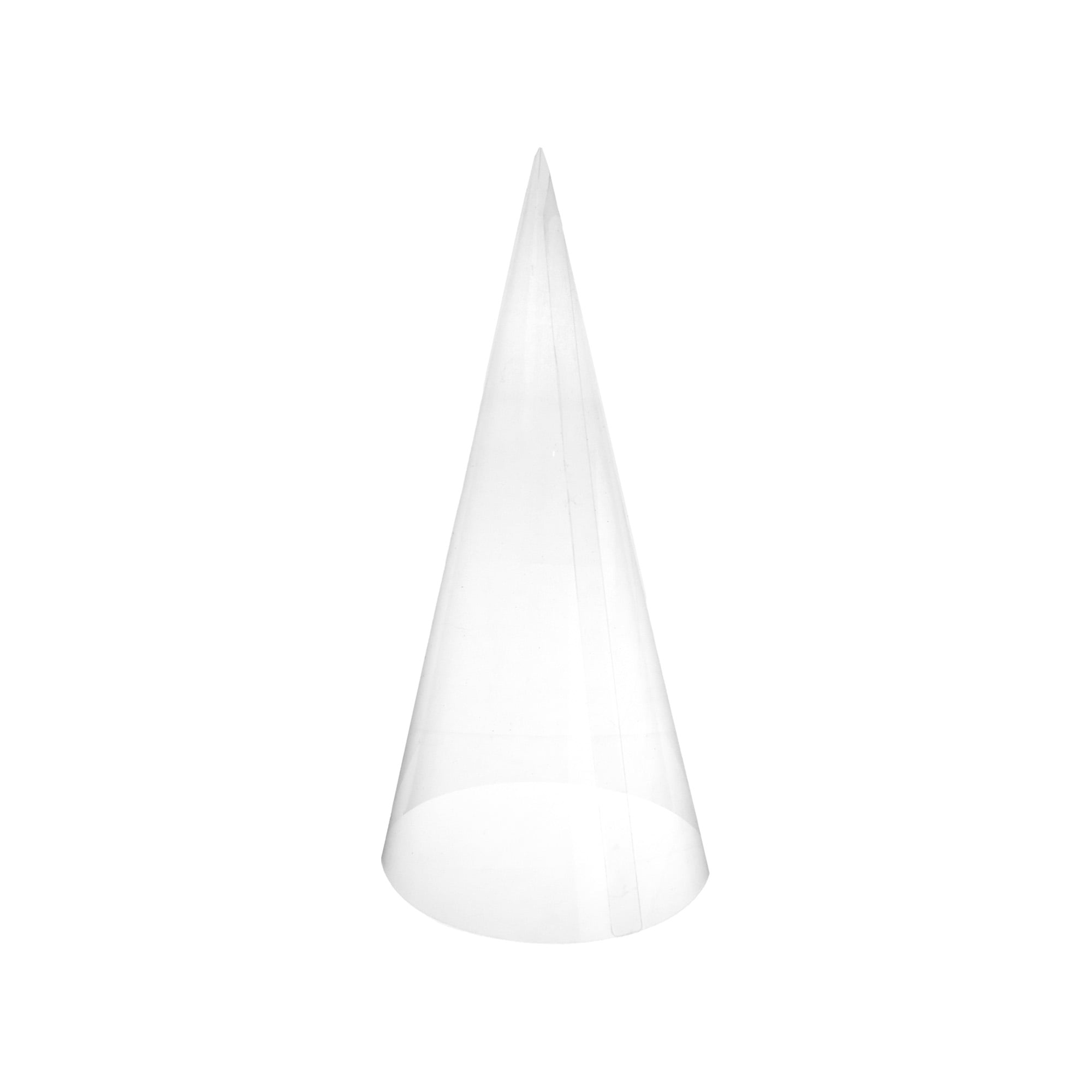 Craft Plastic Transparent Cone, 12-Inch - Walmart.com