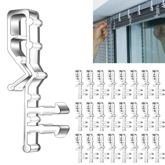 23 Pcs Vertical Blind Repair Vane Savers, DISEN Metal Blind Repair Clip ...