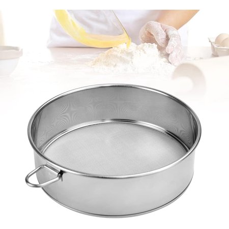 ShenMo 15cm (40mesh) Stainless Steel Flour Sieve Fine Mesh Pastry Sieve ...