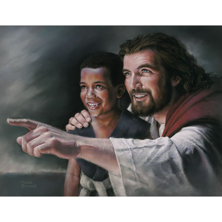 Jesus Christ With Children Paintings