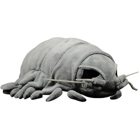 11.8'' Realistic Grey Giant Isopod Plush Toy Marine Life Stuffed Animal ...