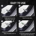 Easy to Install ，Car Tire Pressure Monitor Valve Stem Caps, 2.4Bar Tire ...