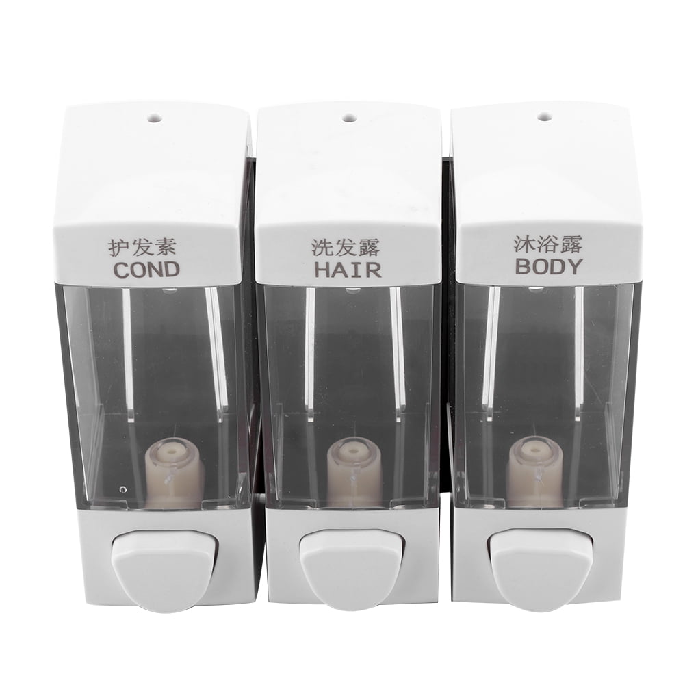 Click here for Herwey Wall Mounted 3-Chamber Liquid Lotion Shampo... prices