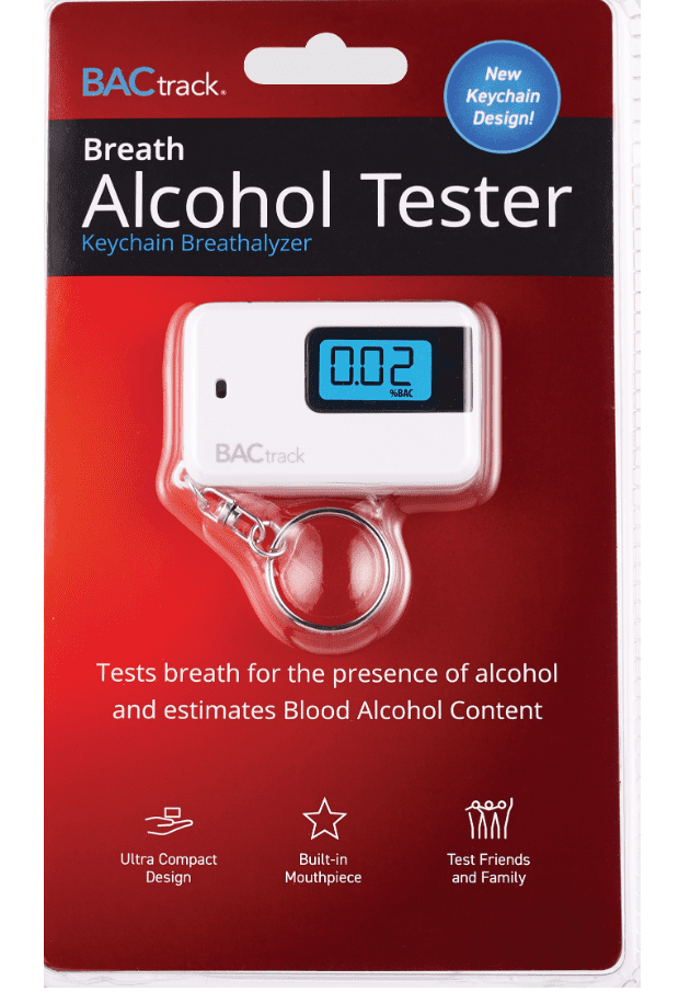 BACtrack Alcohol Tester Keychain Breathlyzer - Walmart.com