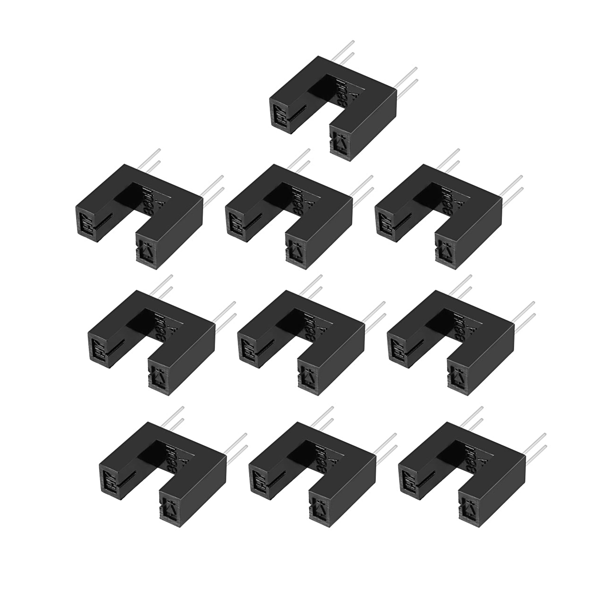 10 Pcs 5/16" Slot PCB Photo Interrupter Optical Sensor Switch HY860H-A ...