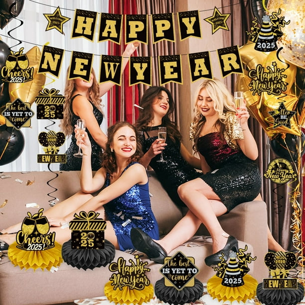 EspañolBanner de Feliz Año Nuevo 2025 Banner de Feliz Año Nuevo 2025 ...