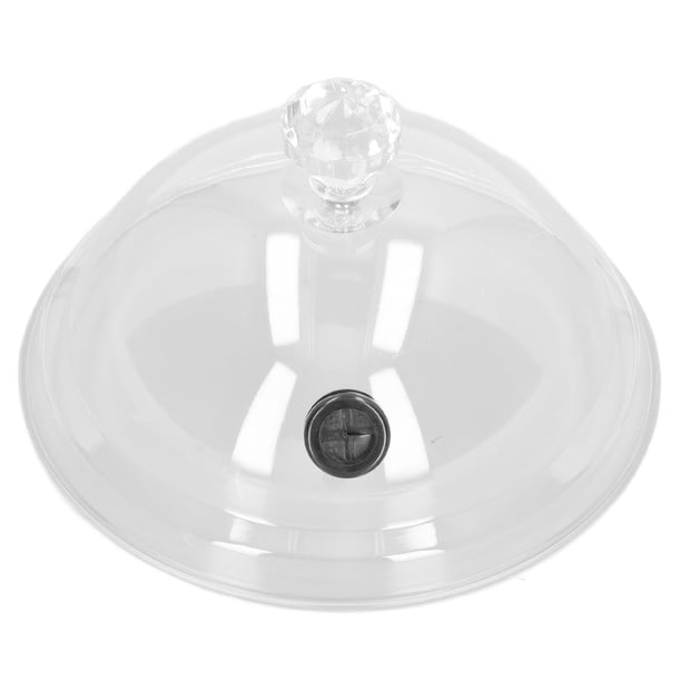 Cubierta para infusor de humo cubierta transparente en forma de cúpula ...