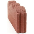 Pavestone 12" Straight Scallop Red Concrete Edger - Walmart.com