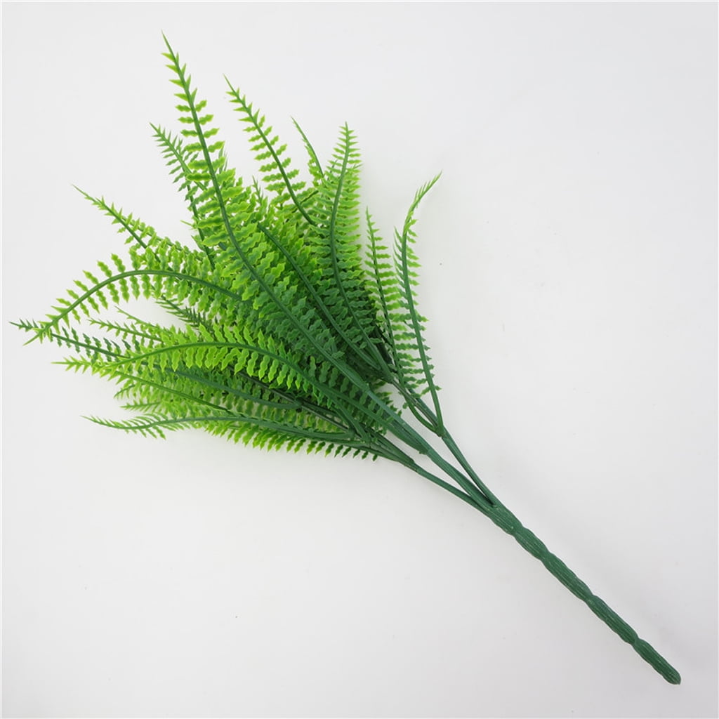 Artificial Foliage Simulation Long Stem Fern Leaves, Fake Greenery ...