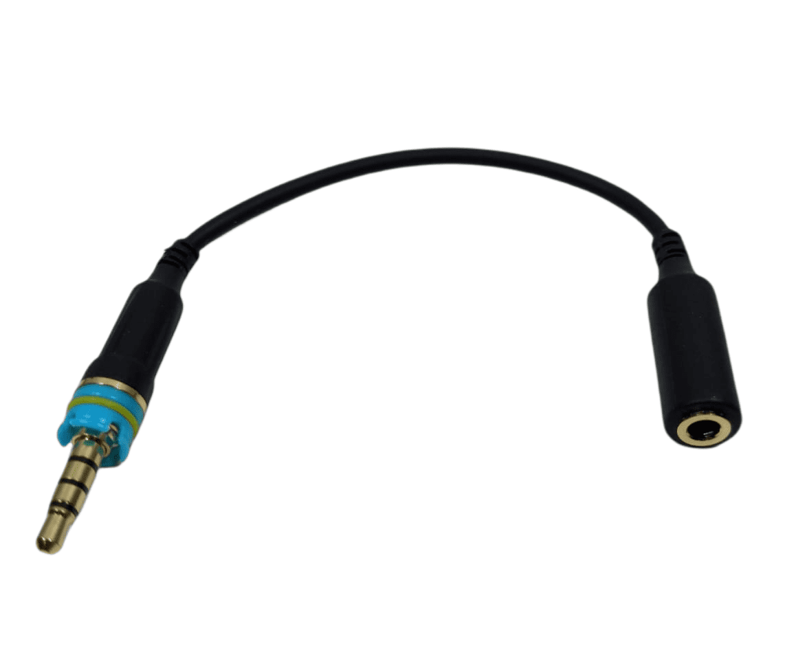 Female Mono to 3.5mm Male Plug Jack Stereo Audio Cable - Walmart.com