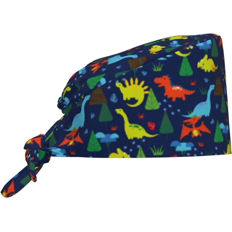 Working Cap Breathable Unisex Women Men Elastic Bandage Tie Back Hats ...
