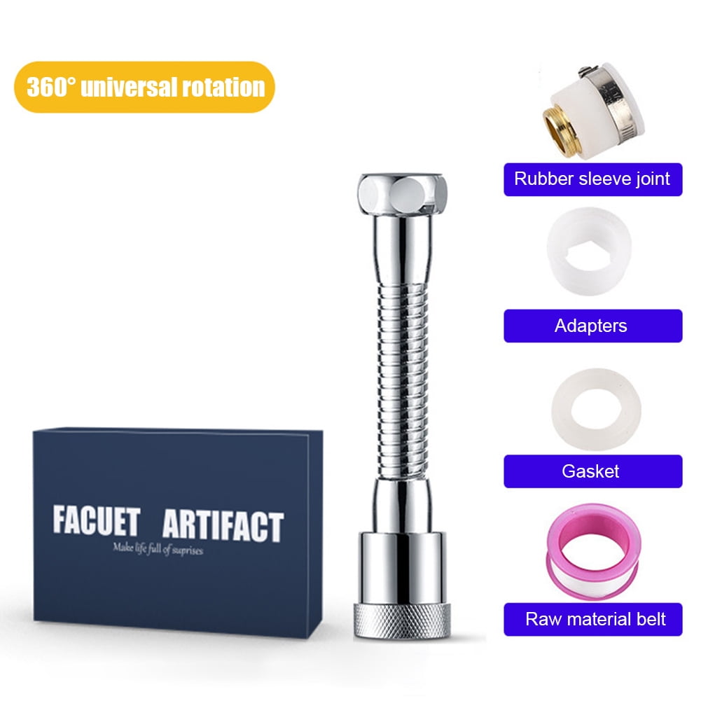 Jinveno Pressurized Tap Foamer Aerator Swivel Faucet Nozzle Bubbler ...