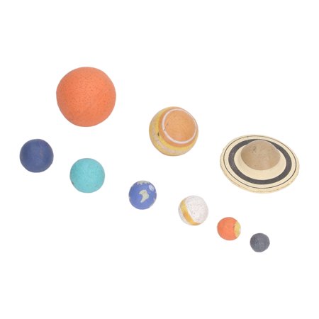 9 Planets Model, Solar System Model Desktop Decoration PVC Weather For ...