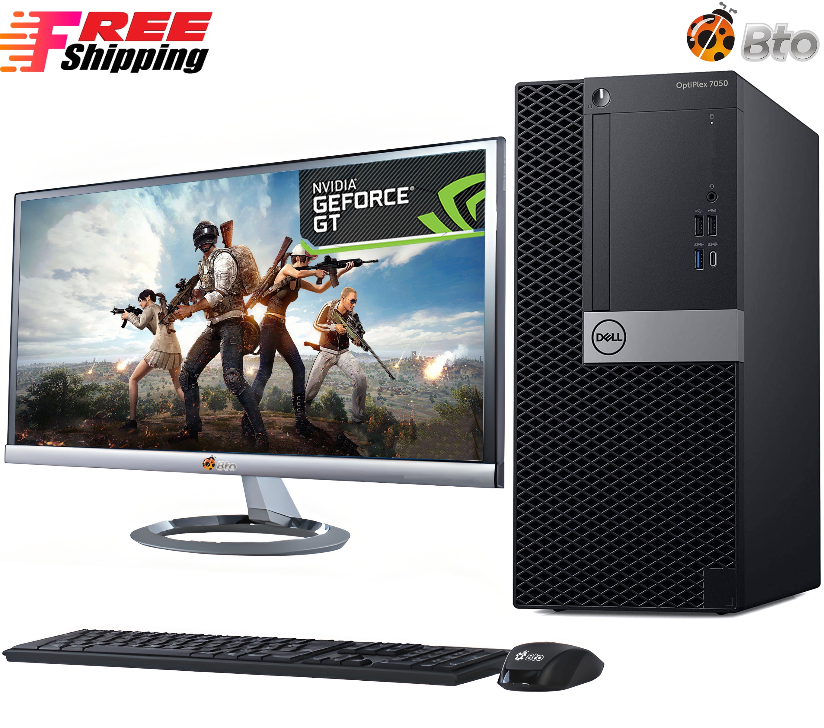 Restored Dell 7050 Desktop Tower Computer PC Intel Core i57500 7th Gen. 3.40GHz Processor 16GB ...