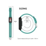 iTech Active 3 Unisex Adult Smartwatch Fitness Tracker, Ocean Green ...