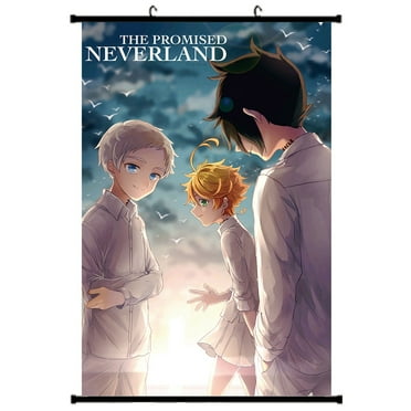 The Promised Neverland - Group Wall Poster, 14.725" x 22.375", Framed ...