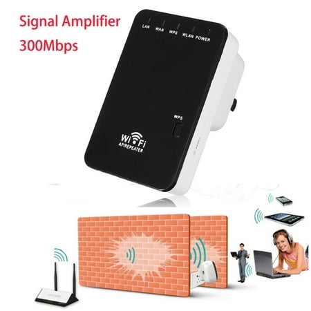 300Mbps Wireless-N Mini Router Signal Amplifier Boosters Wifi Repeater ...