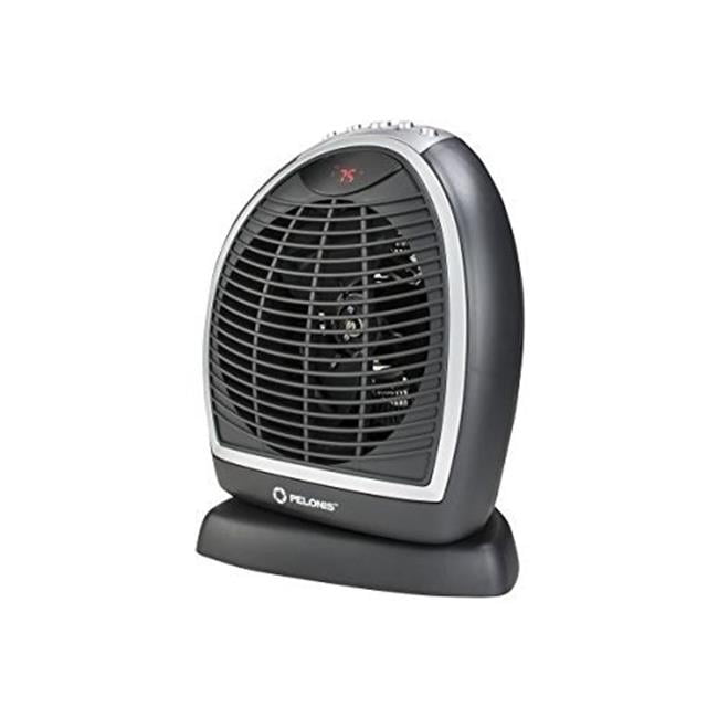Pelonis Oscillating Digital Fan Heater - Walmart.com - Walmart.com