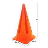 Athletic Works 9-inch Orange Field Cones 10 Pack Durable PVC ...