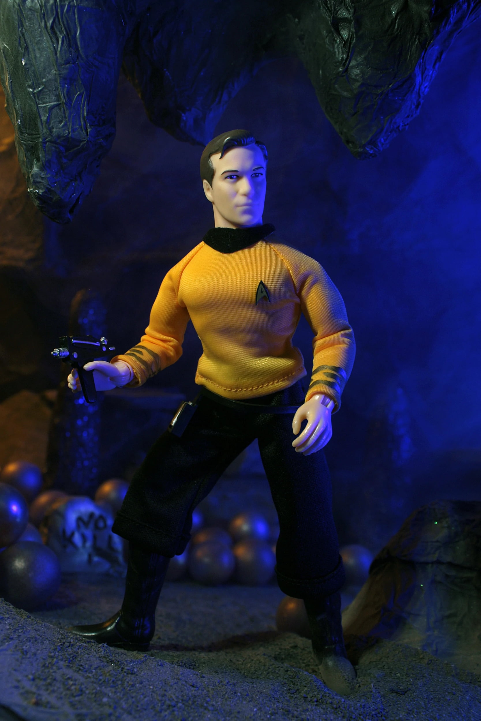 Mego Star Trek Wave 14 - Captain Kirk (New Head Sculpt) 8 Action Figure ...