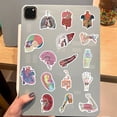 50 Organ Anatomy Stickers, Medical Science Vinyl Decals for Laptops ...