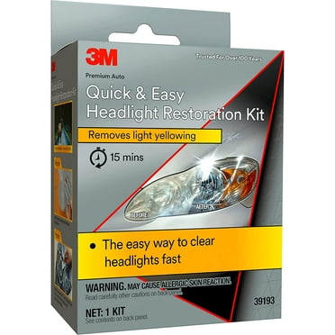 3M Ultra Headlight Restoration Kit 39195 - Walmart.com