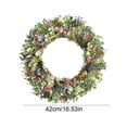 Artificial Flower Wreath Garland Spring Summer Decor,Handheld Bouquet ...