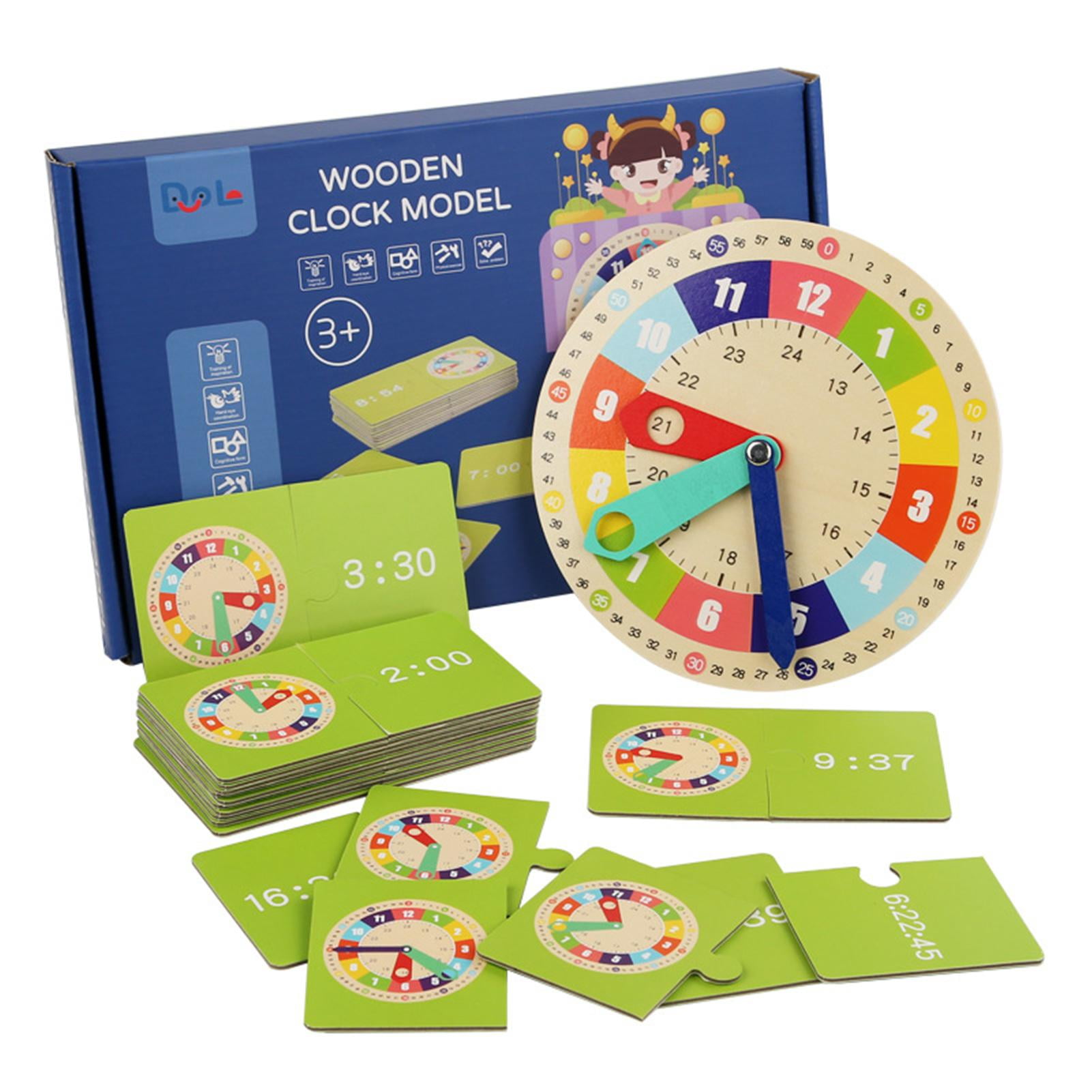 Clock Learning Toy | Learning Time Clock for Kids | Classroom Clock for ...