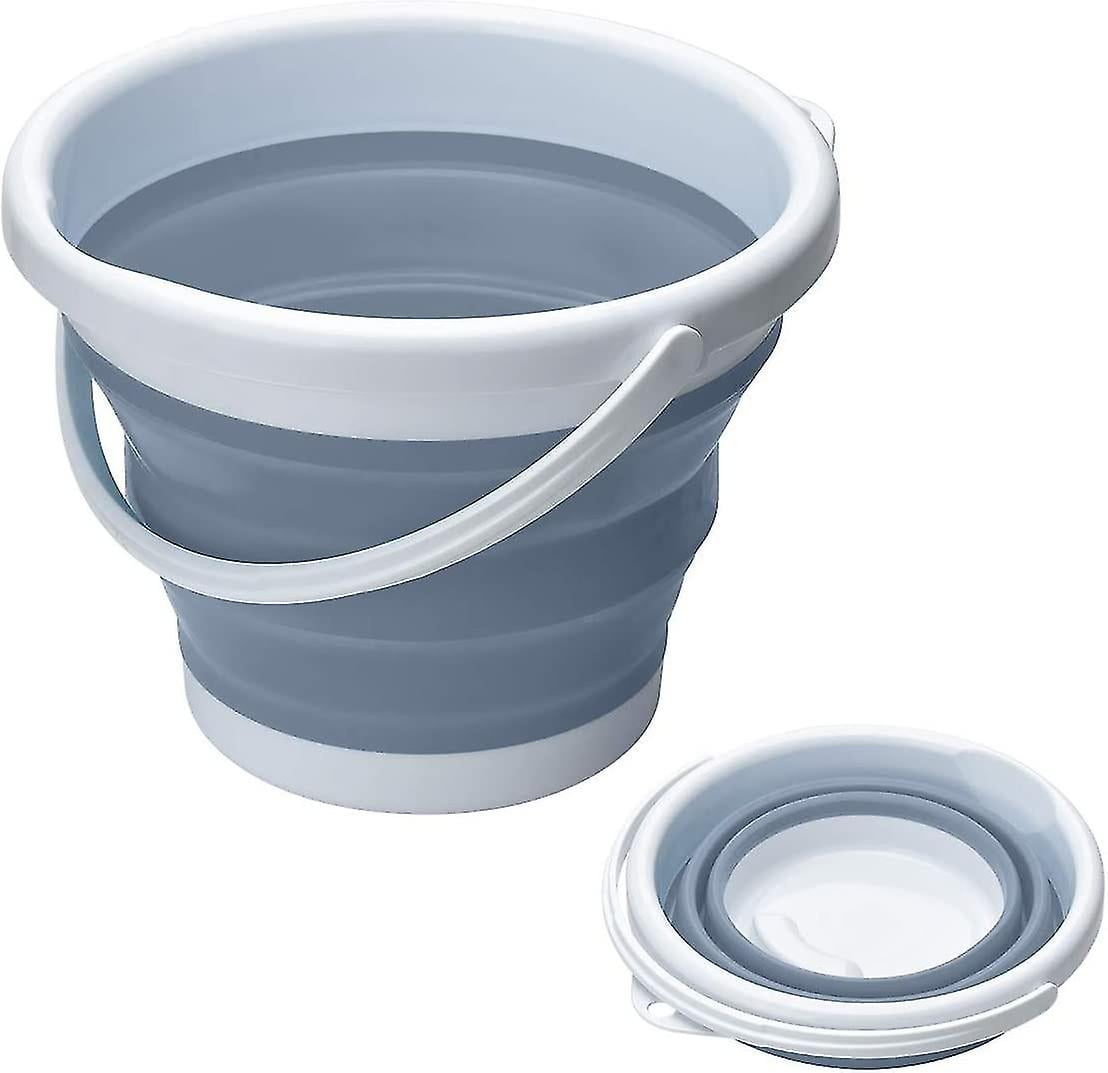 Collapsible Silicone Plastic Bucket, Space Saver Bucket For Home ...
