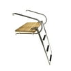 JIF Marine CSD2 4-Step Under-Deck Pontoon Ladder - Walmart.com