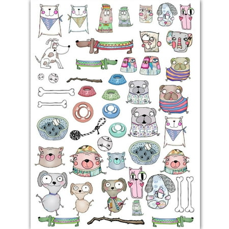 Dress My Craft Transfer Me Sheet A4-Pushy Dogs | Walmart Canada