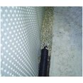 Crawlspace-DIY Dimple Drainage Matting, 4' x 50' - Subfloor System ...