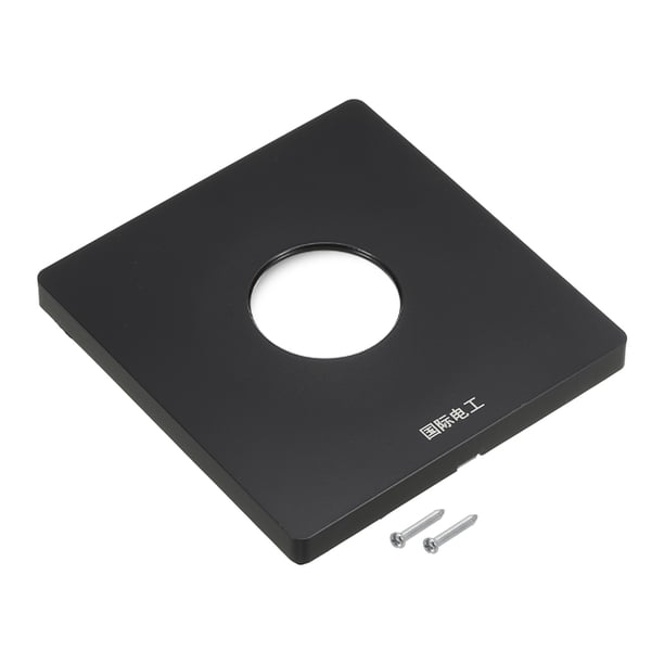Grommet Wall Plate PC Decoration Wall Panel with 1.5 Inch Cable Through ...