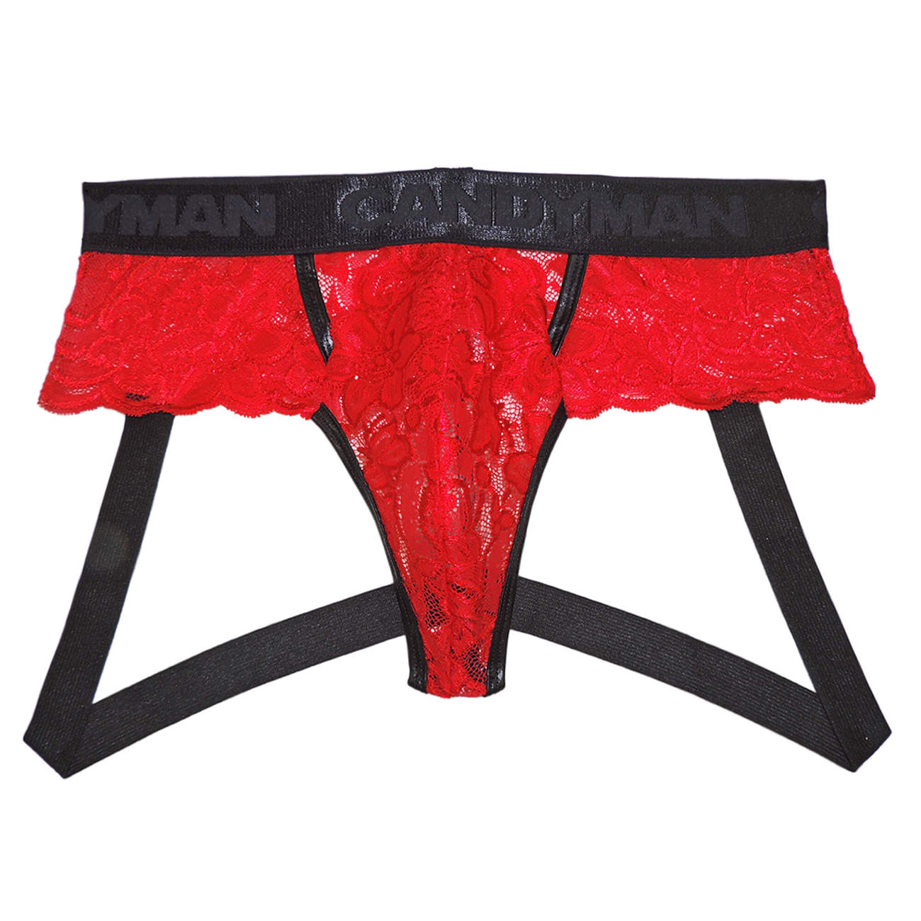 CandyMan 99090 Lace Boudoir Jockstrap - Walmart.com