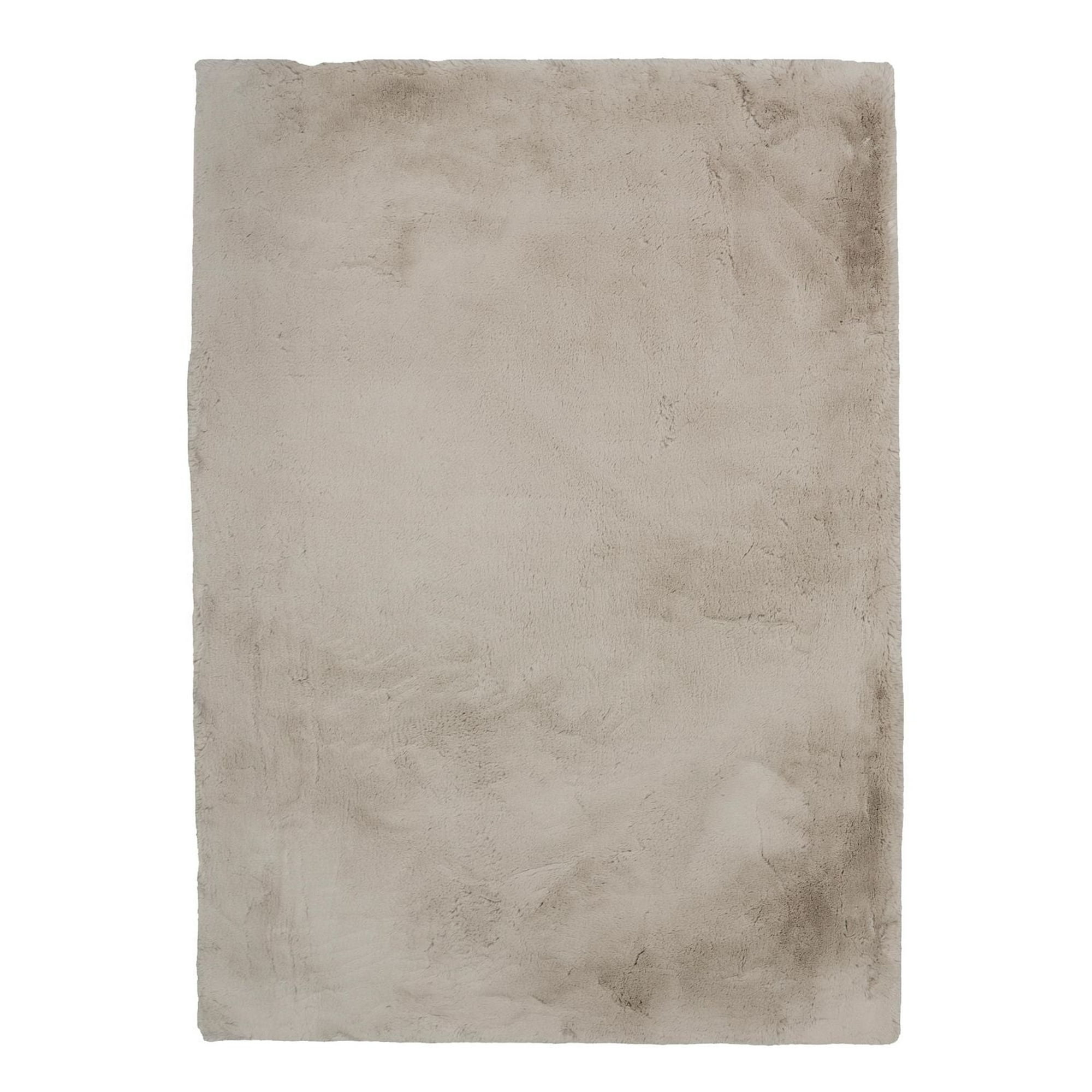 Click here for Linon Maven Faux Rabbit Pale Grey 3 Ft. X 5 Ft. Ac... prices