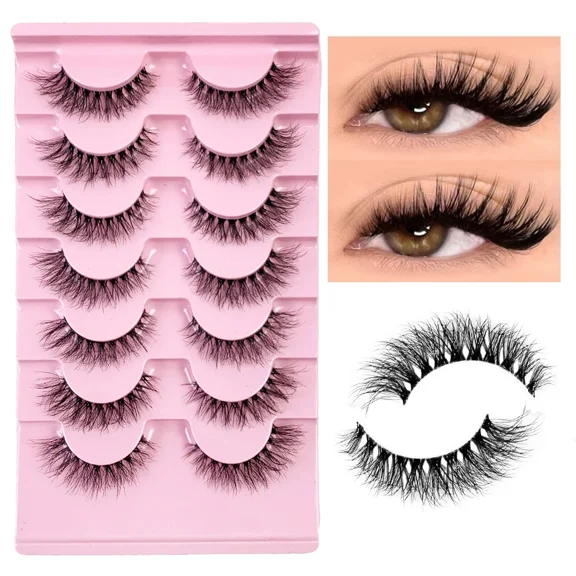 i-ENVY 5 Pairs Demi Wispies False Lashes Multi Pack Natural Look ...