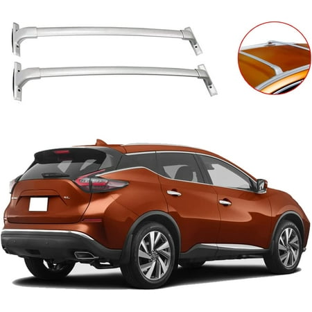 OTOEX Roof Rack Crossbars Fits Nissan Murano 2015 - 2022 Flush Side ...