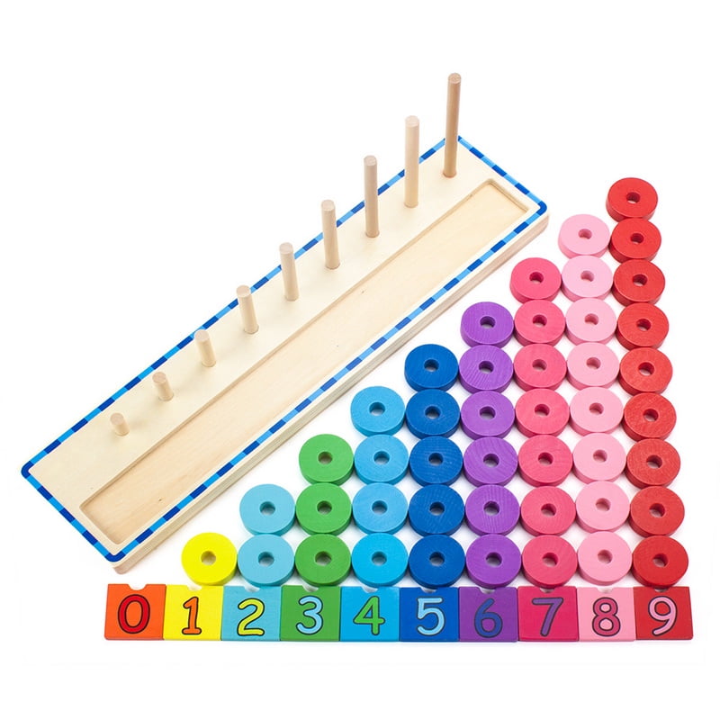 Brybelly Colorful Counting Number Stacker