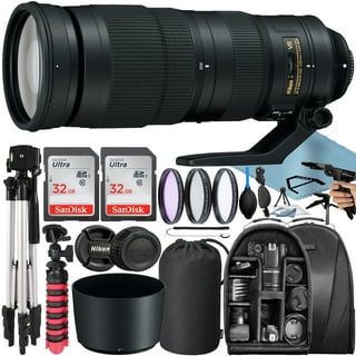 Nikon AF-S NIKKOR 200-500mm f/5.6E ED VR Lens - Black - Walmart.com