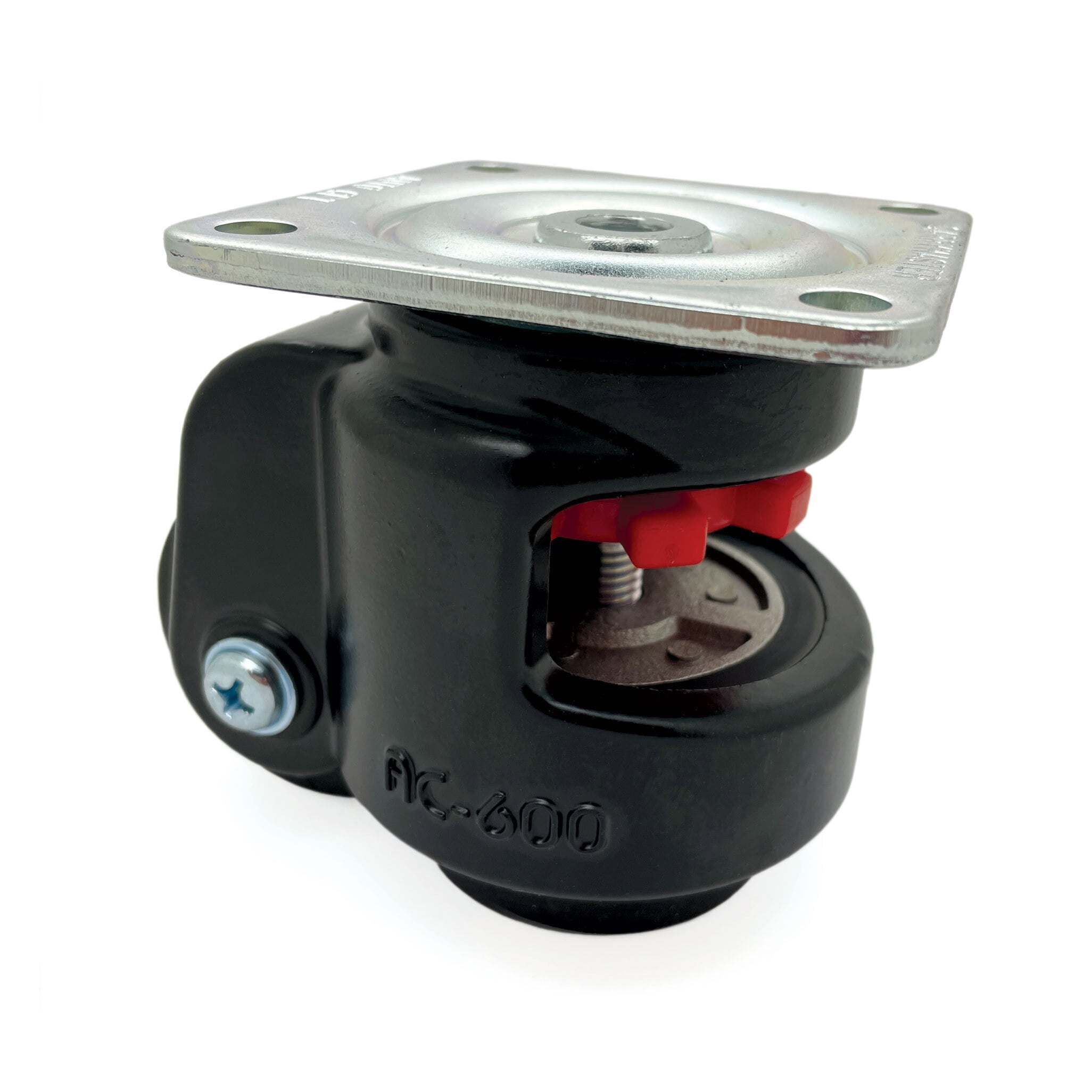 Carrymaster AC-600F Light Medium Duty Flange Leveling Caster - Walmart.com