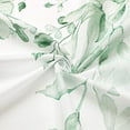Mint Green Eucalyptus Shower Curtain Watercolor Plant Leaves With